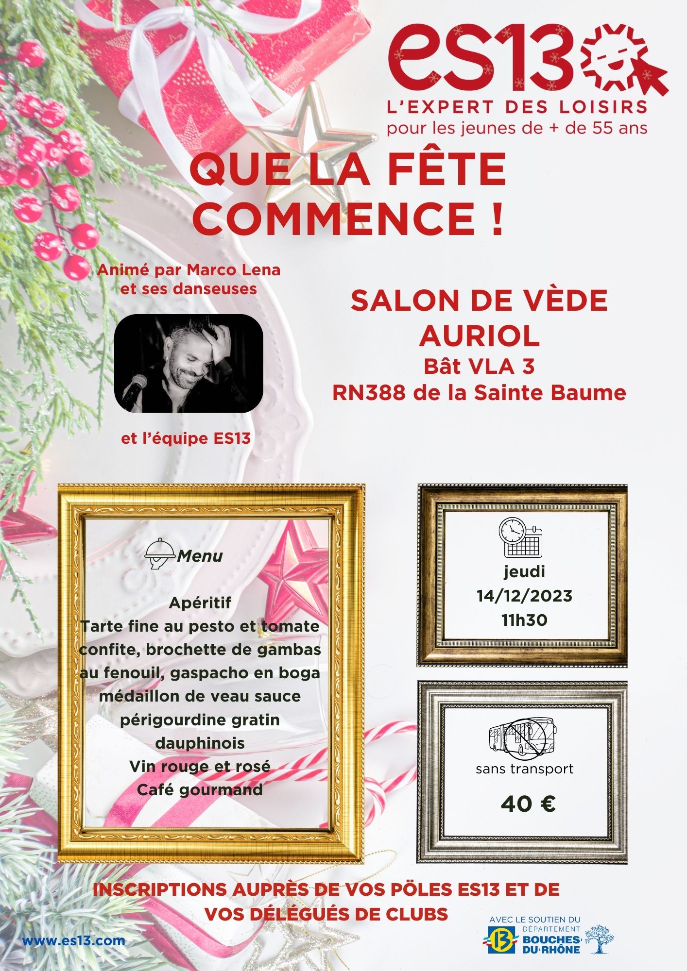 ES13 Expert des loisirs pour les jeunes retraités de plus de 55 ans