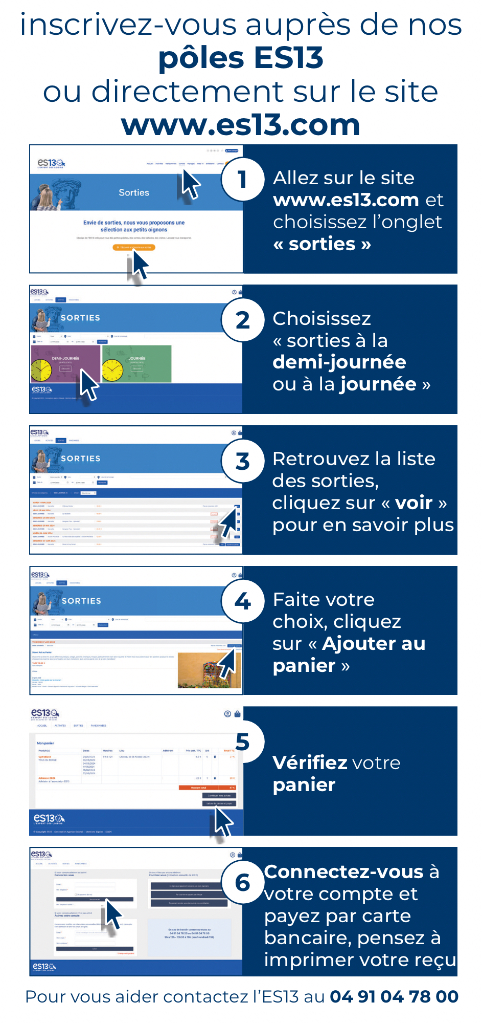 L'ES13 vous propose une sélection de sorties