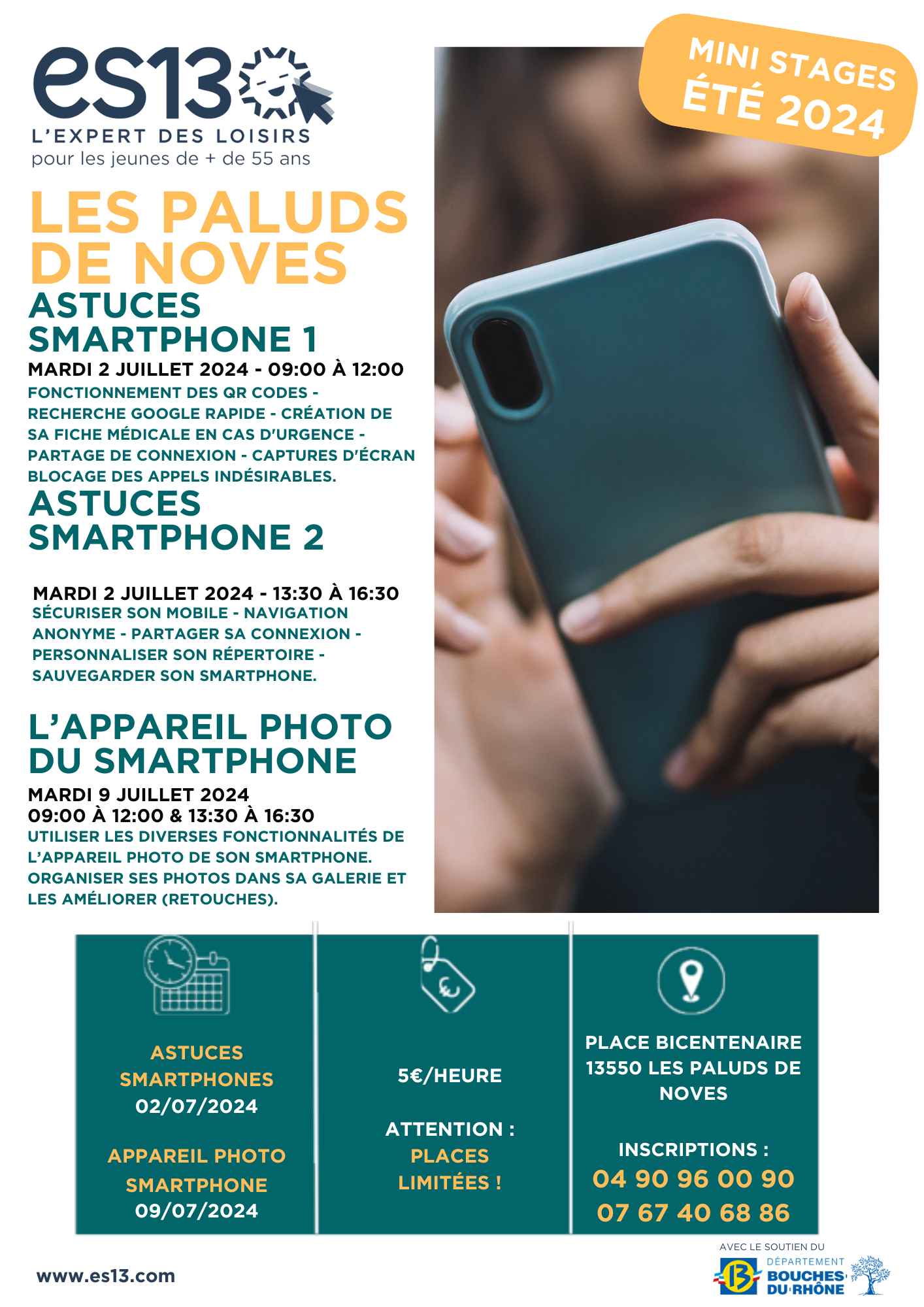 ES13 Expert des loisirs pour les jeunes de 55 ans et plus